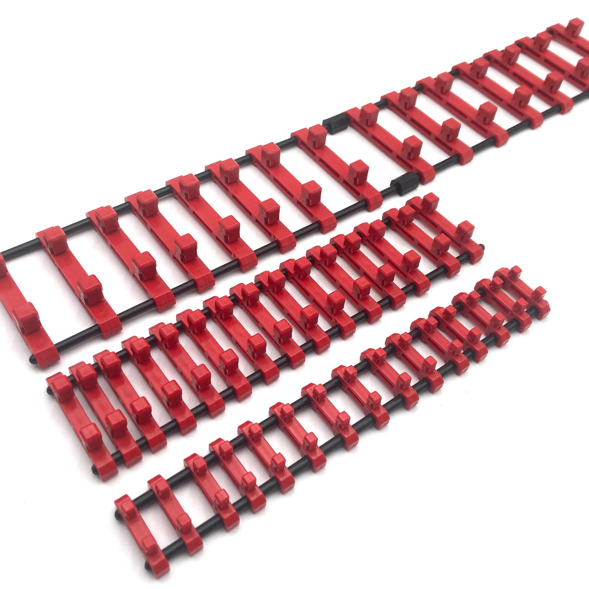 Socket Organizer Set – Holds 90 Sockets – Double-Post Tool Holder ...